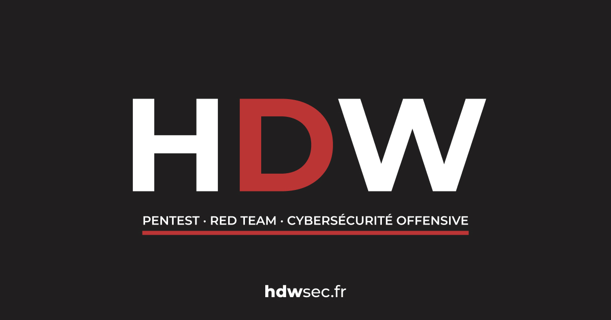 Pentest & Red Team — Cybersécurité offensive - HDW Sec